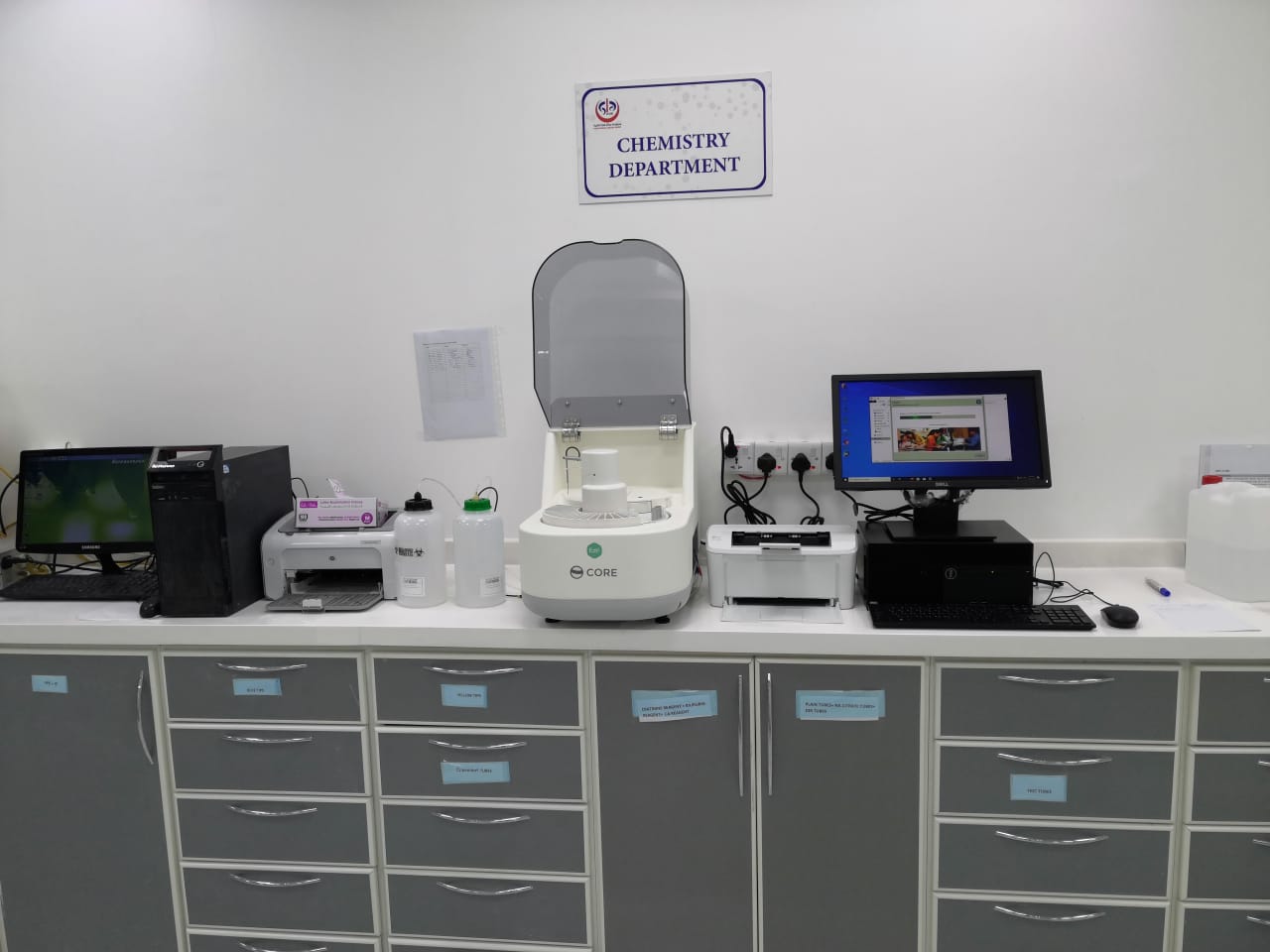 تركيب جهاز CORE بمجمع هاو الطبي بحي النسيم-الرياض – شركة ركن أمية للتجارة